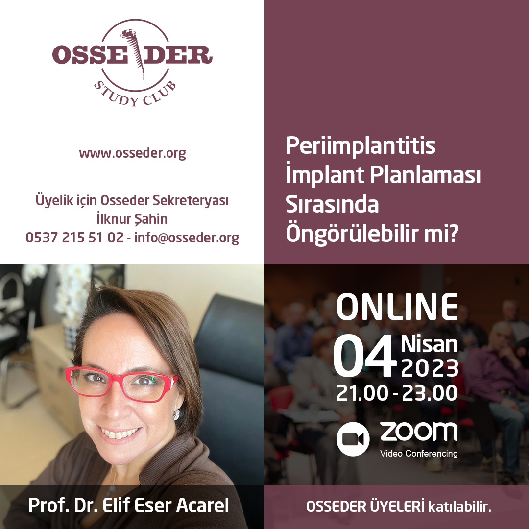 OSSEDER - Osseointegrasyon Derneği